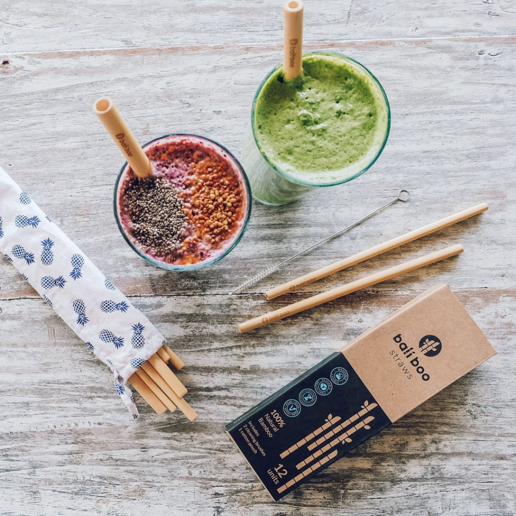 Bamboo Straws | Buy Reusable Bamboo Straws Pack of 12 Online