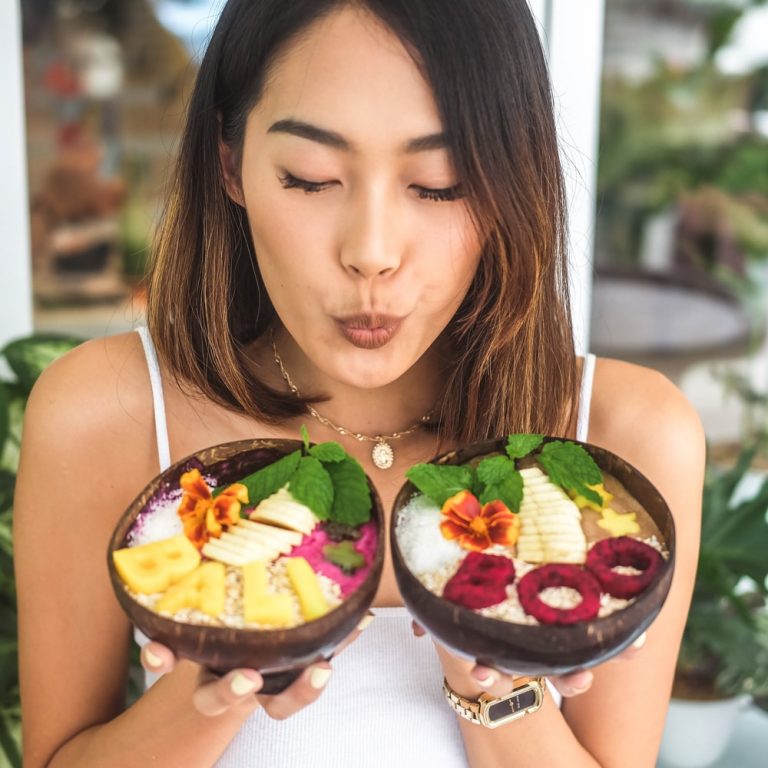 Coconut Bowls Family Set - 4 Coconut Bowls & 4 Cutlery sets - Bali Boo